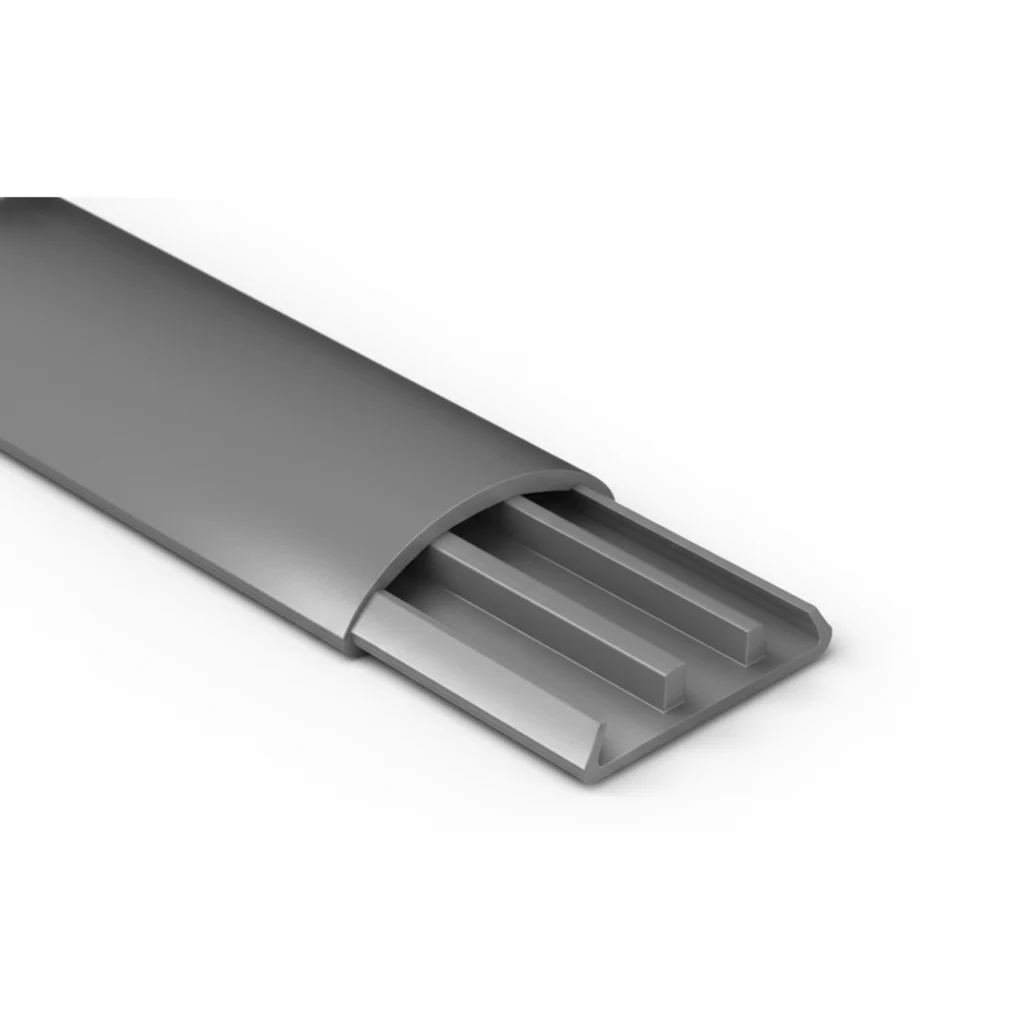 Cablecanal 48x13 mm para Piso Color Gris - Electroluz Miramar ...